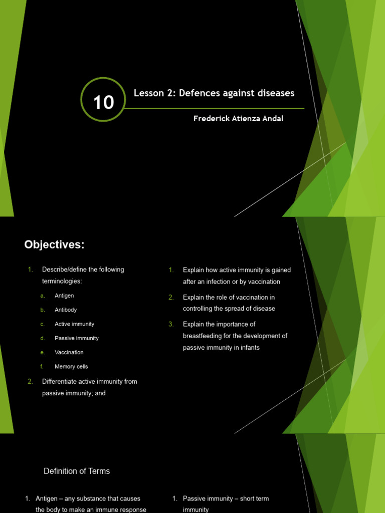 Chapter 10 Lesson 2 Defenses of Body Againts Pathogens | Download Free PDF | Immune System ...