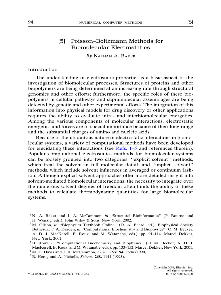 Baker 2004 | Download Free PDF | Numerical Analysis | Finite Element Method