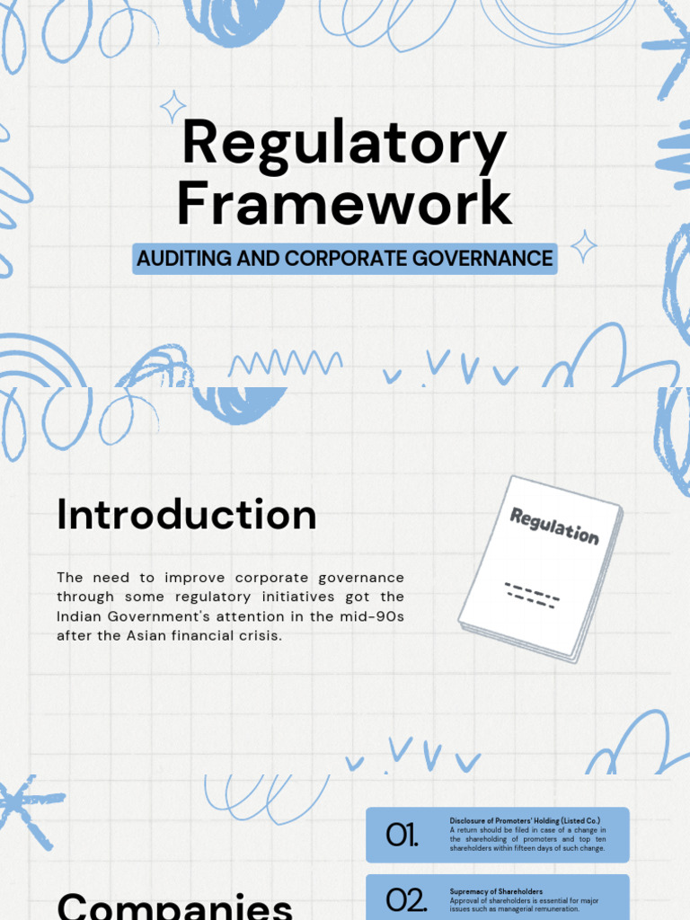 Regulatory Framework _ Auditing | PDF | Corporate Governance | Audit Committee