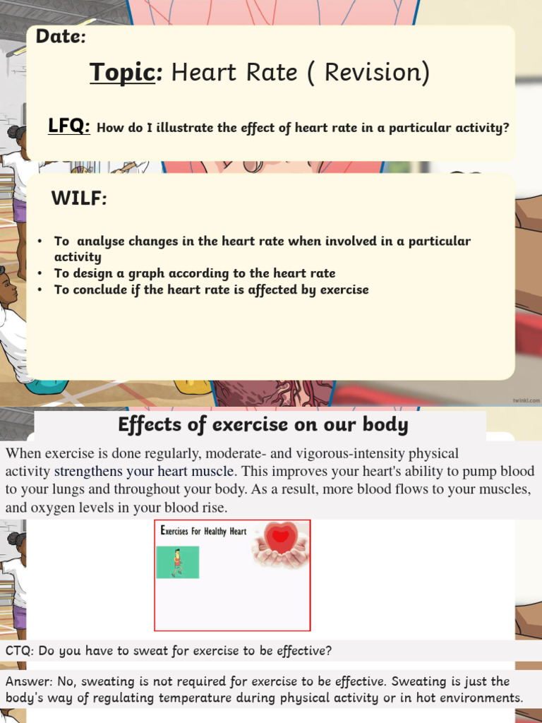 T2 Sci Wk11 PPT 1 - Investigating Heart Rate | PDF | Heart | Heart Rate