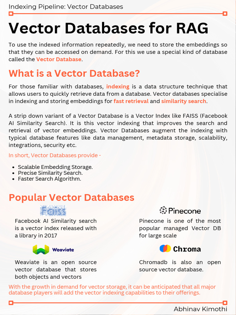 What Are Vector Databases | PDF | Databases | Database Index What Are Vector Databases | PDF | Databases | Database Index