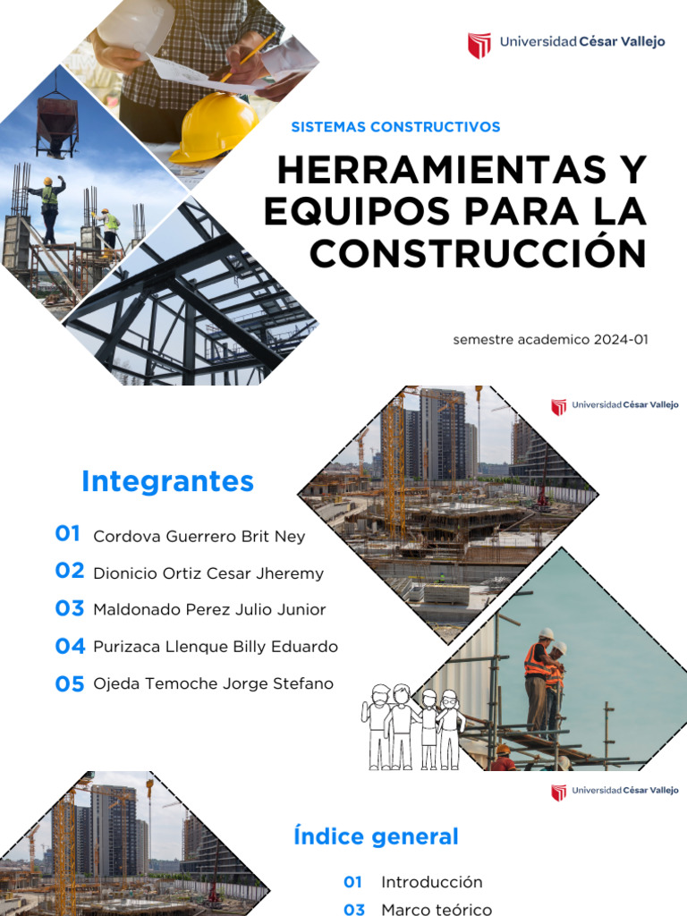 Grado Superior en Proyectos de Obra Civil y Edificación | PDF | Herramientas | Hormigón