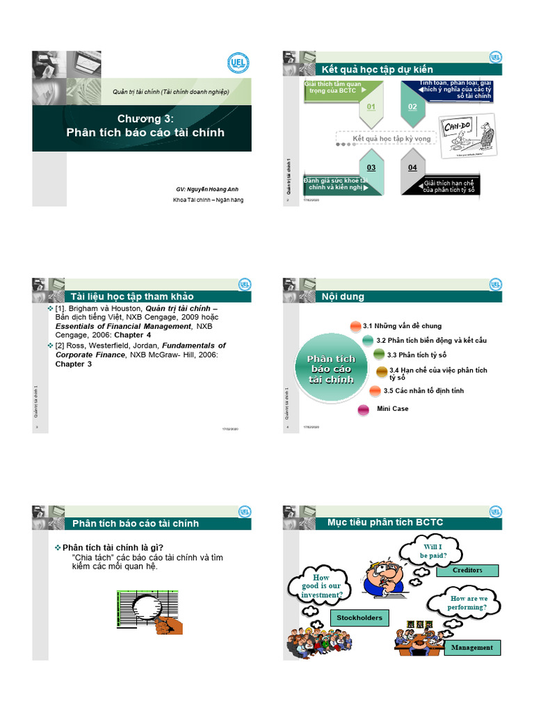 Slide - QTTC - Chuong 3 - Phan Tich BCTC - MsAnh | PDF