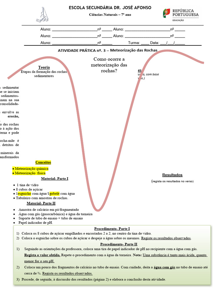 AP 3 Vgowin Meteorização | PDF | Intemperismo | Materiais naturais