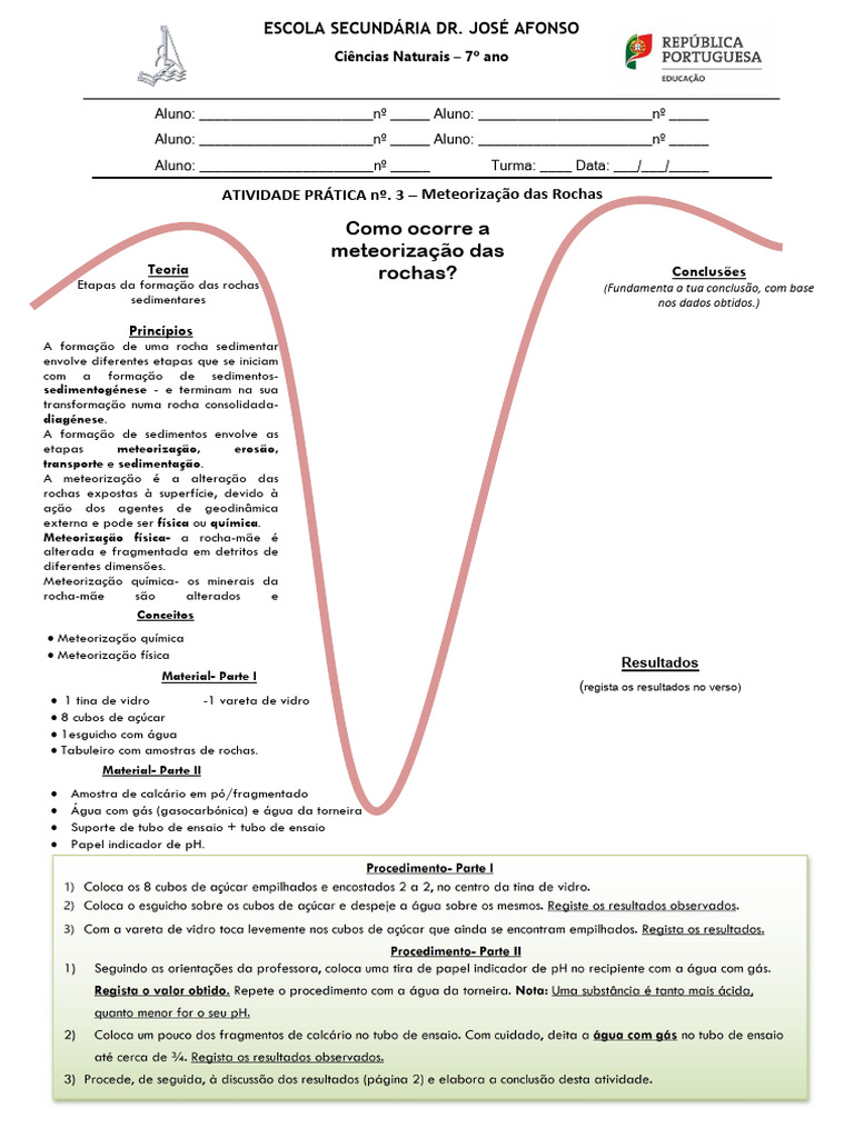 AP Vgowin Meteorização. | PDF | Intemperismo | Geociências