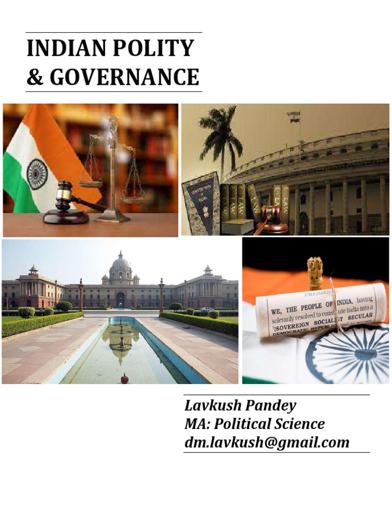 Indian Polity & Governance | PDF | Separation Of Powers | Constitution