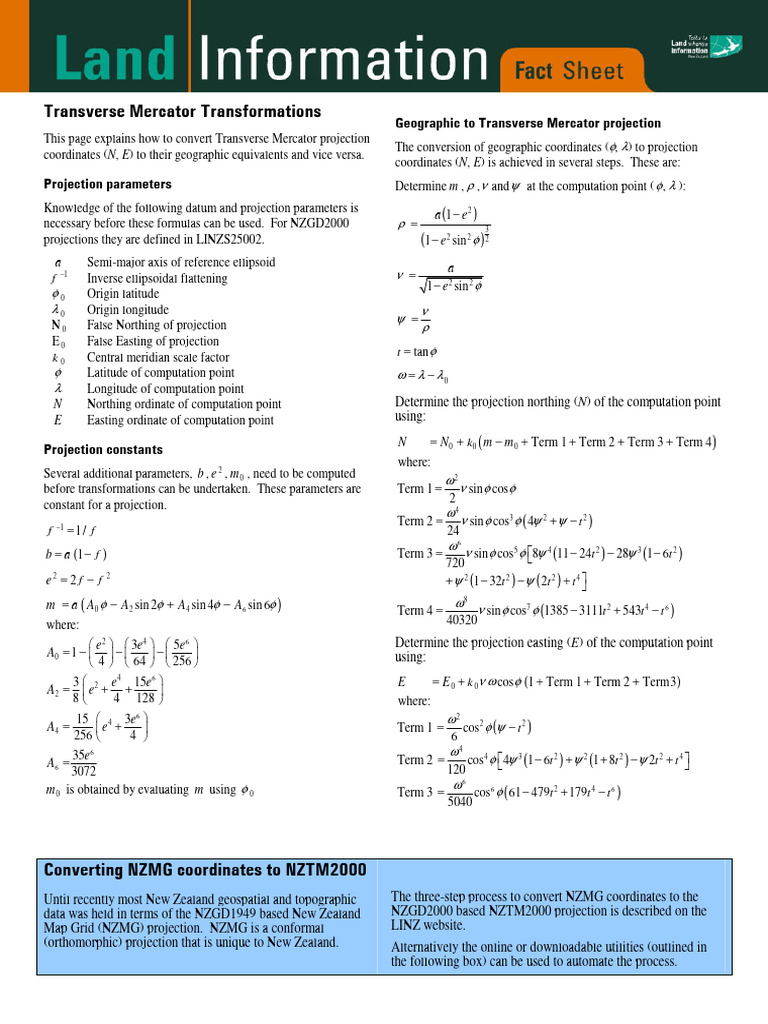 Conversión de Coordenadas Geográficas | PDF | Geodesia | Navegación