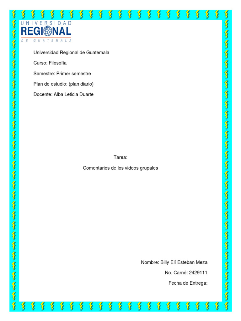 Tarea Filo 6. Comentarios de Los Videos Grupales | PDF | Conocimiento | Albert Einstein