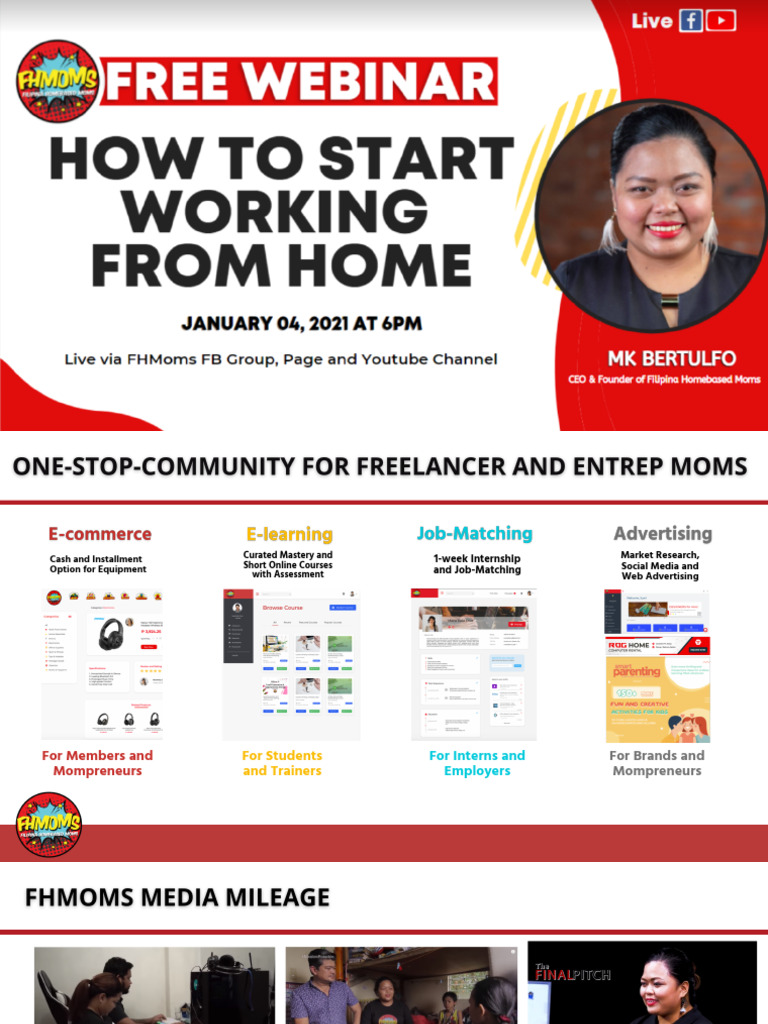 Webinar - How To Start Working From Home | PDF | Résumé | Linked In