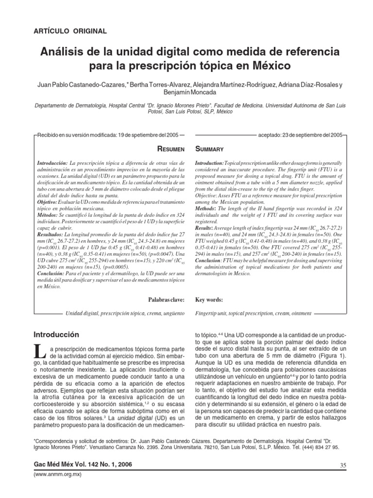 FTU en Mèxico | PDF | Medicamentos con receta