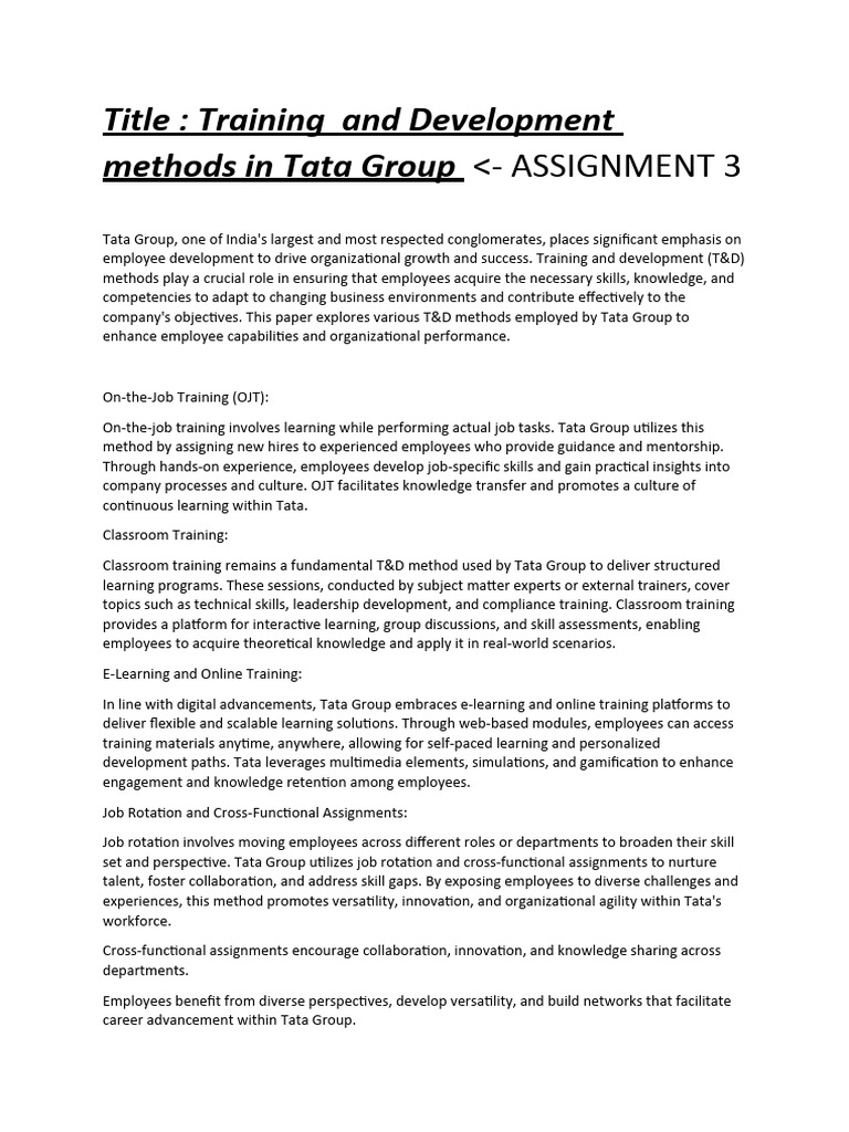 Assignment details | PDF