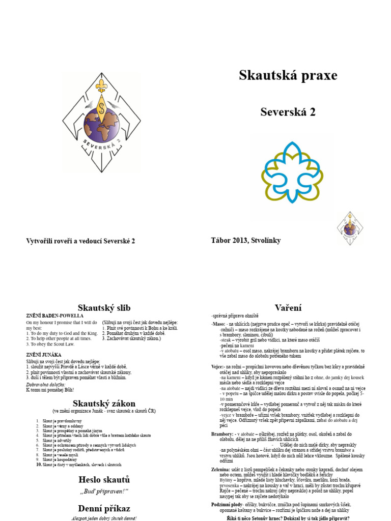 Skautska Praxe Brozura | PDF