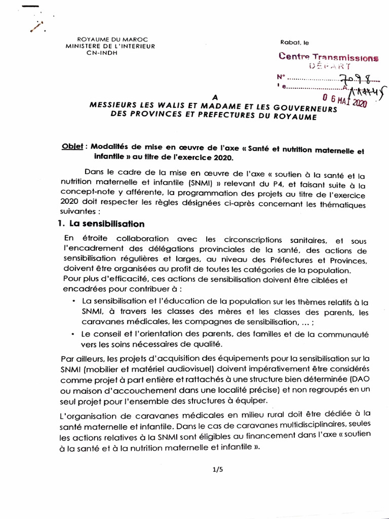 Note de Cadrage Axe SME Mai 2020. 2022 | PDF
