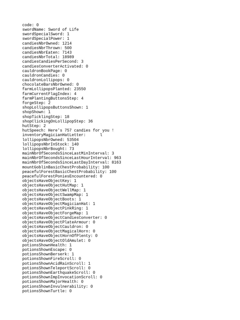 Candy and Lollipop Inventory Tracker | PDF