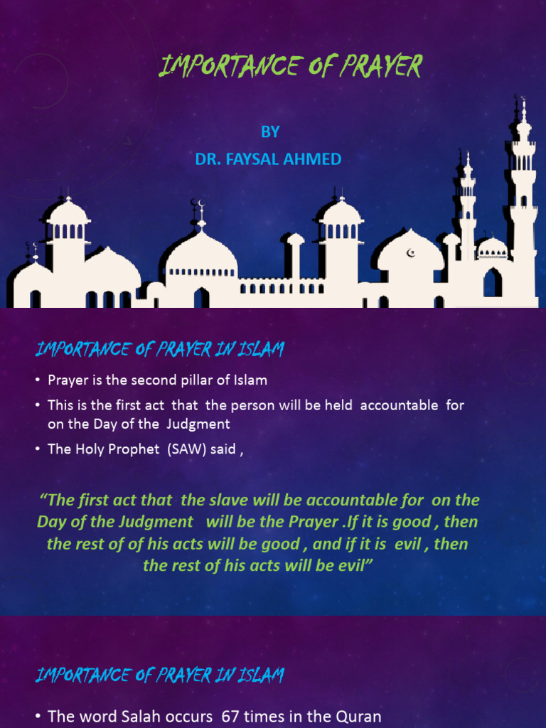 Importance of Prayer | PDF