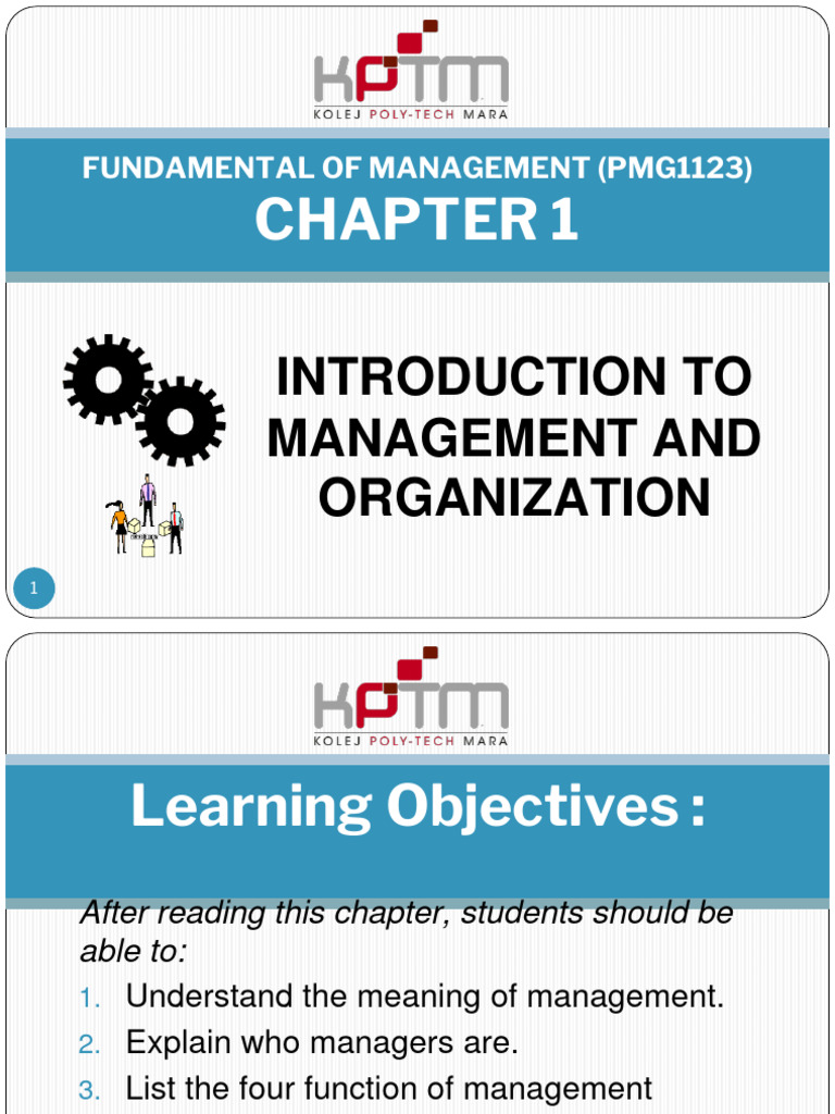CHAPTER 1 - INTRO (1) PMG | Download Free PDF | Entrepreneurship | Employment