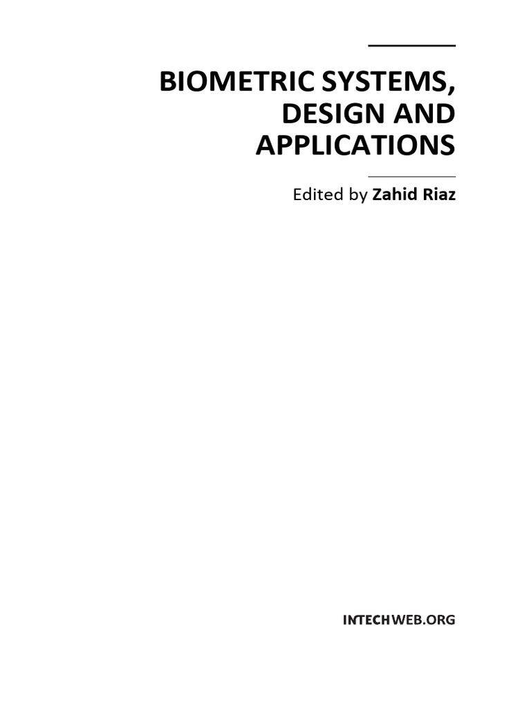Biometric Systems Design and Applications | Download Free PDF ...