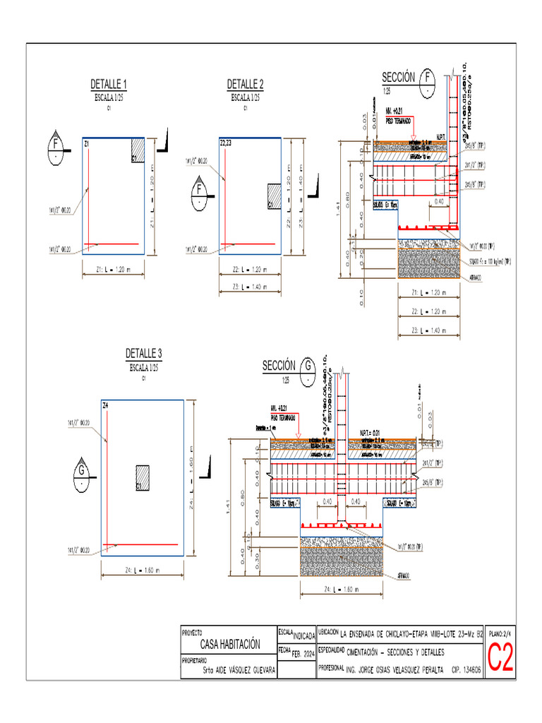 3 Cimentacion C 2av | PDF