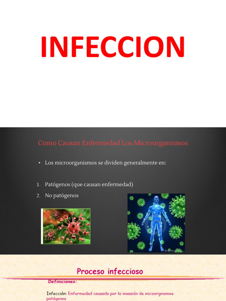 Transmisión y Tipos de Infecciones | PDF | Infección | Las bacterias