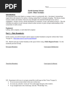 Plate Tectonics Lab II Answer Key | PDF | Plate Tectonics | Volcano