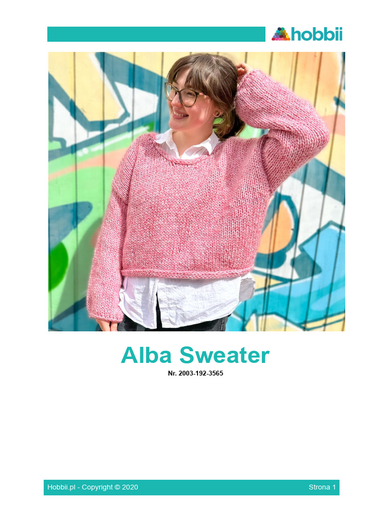 Alba Sweater PL | PDF