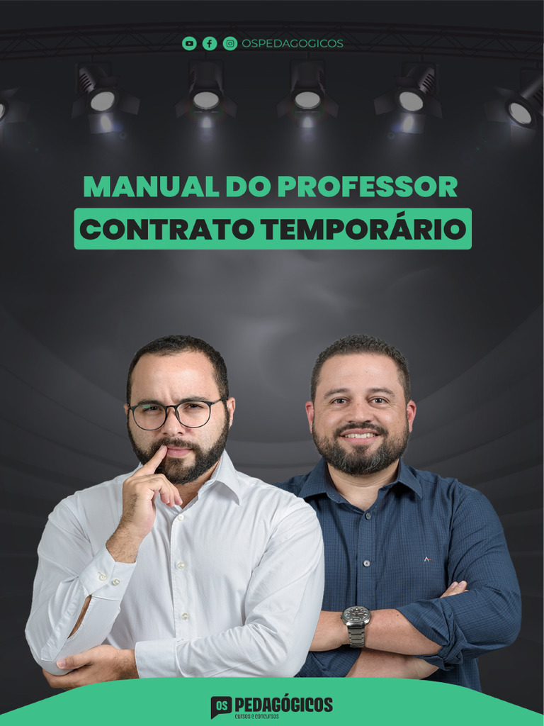 Manual Do Professor | PDF | Pedagogia | Férias trabalhistas