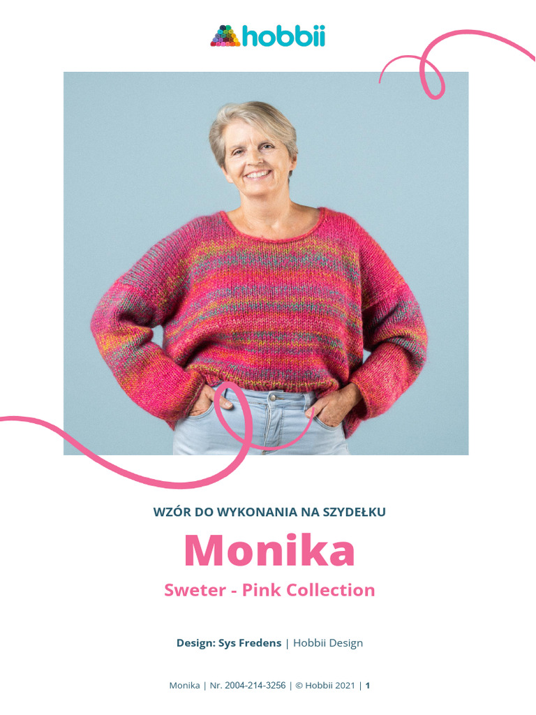 Monika Sweater Pink PL | PDF
