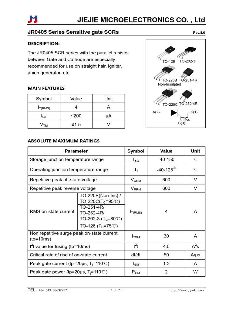 JR0405 Jiejie | PDF | Computer Engineering | Electric Power