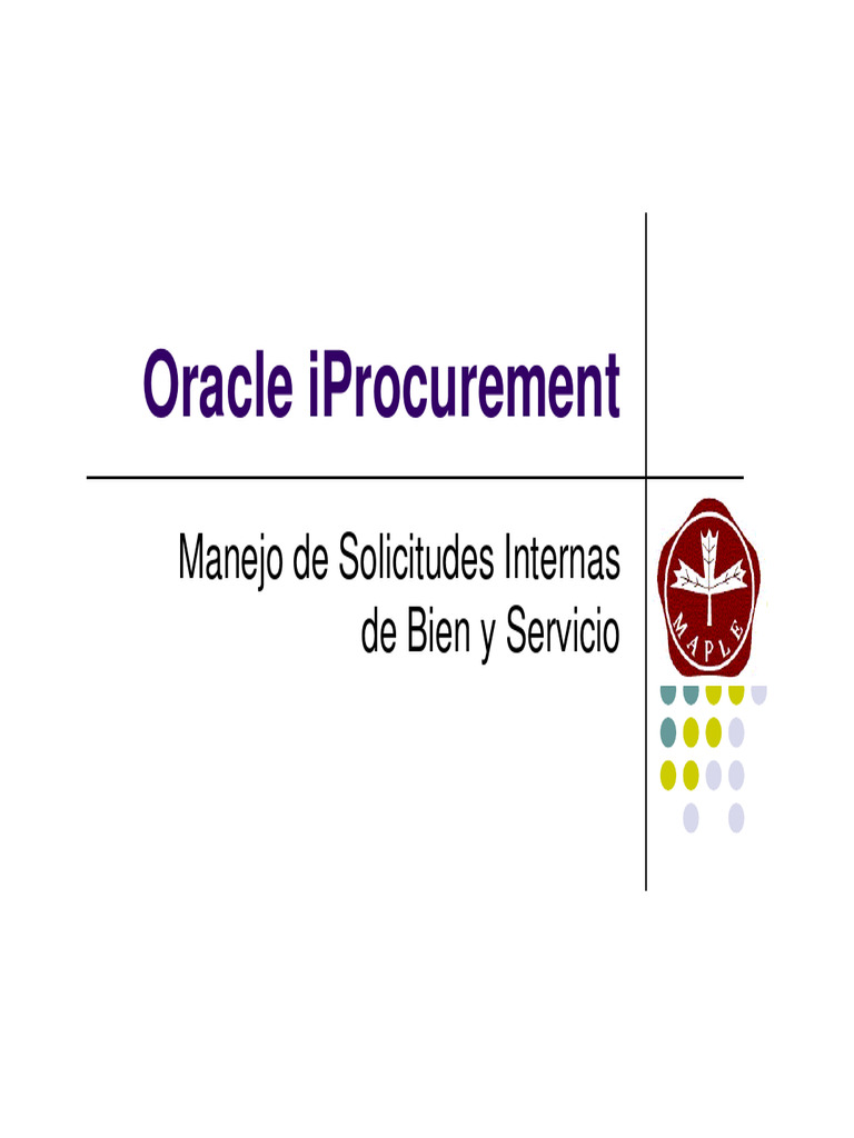 Presentacion Iprocurement | PDF | Software | Informática
