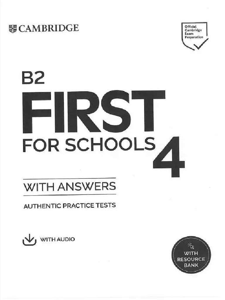 Cambridge B2 First For Scho - (Z-Library) - 1-47 | PDF