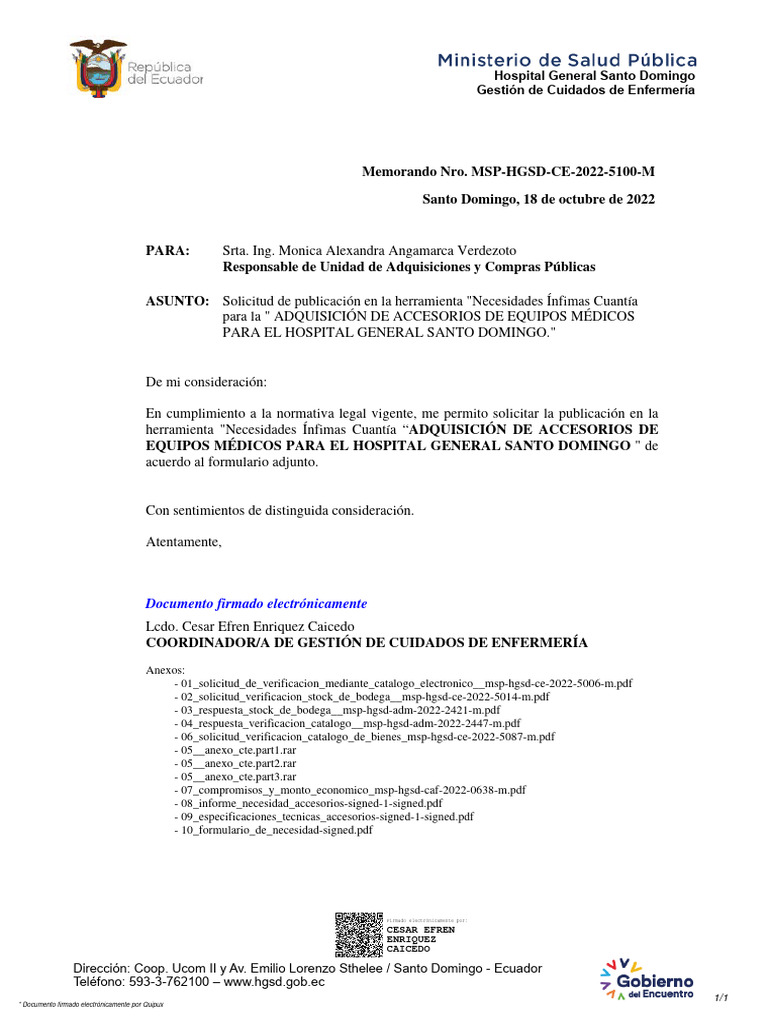 12 Solicitud Publicacion Herramienta MSP-HGSD-CE-2022-5100-M | PDF