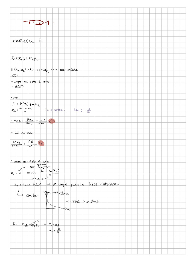 TD 1 | PDF