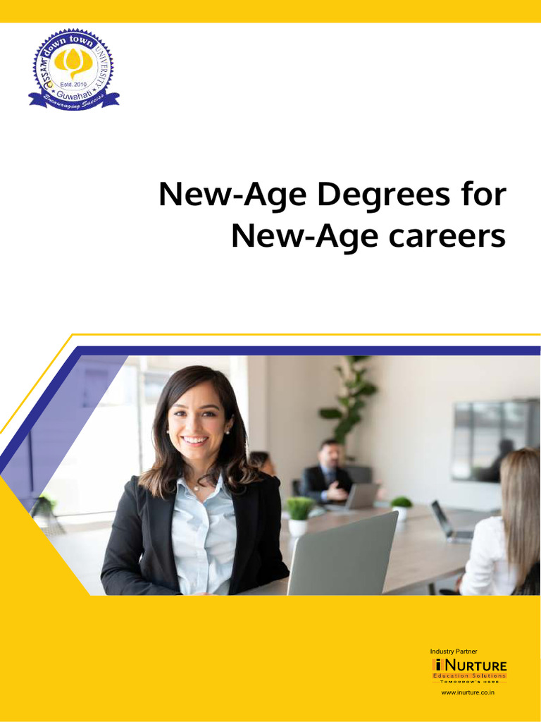 New-Age Degrees for Emerging Careers | PDF | University | Educational Technology