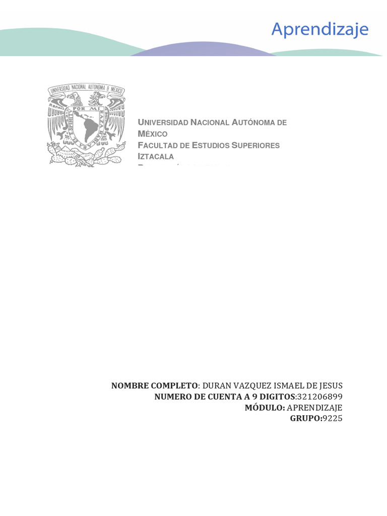 DuranIsmael- Repasa las dimensiones del aprendizaje | PDF | Espectro ...