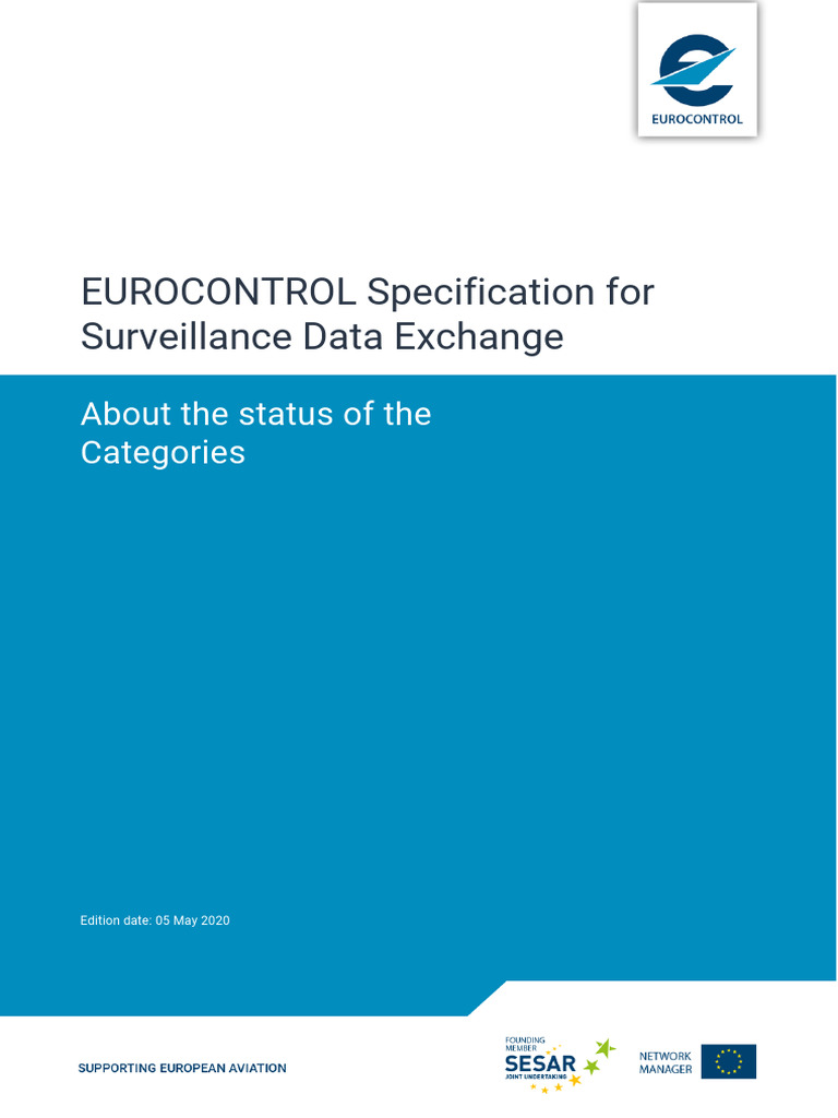 EUROCONTROL ASTERIX Category Status | PDF | Unmanned Aerial Vehicle ...