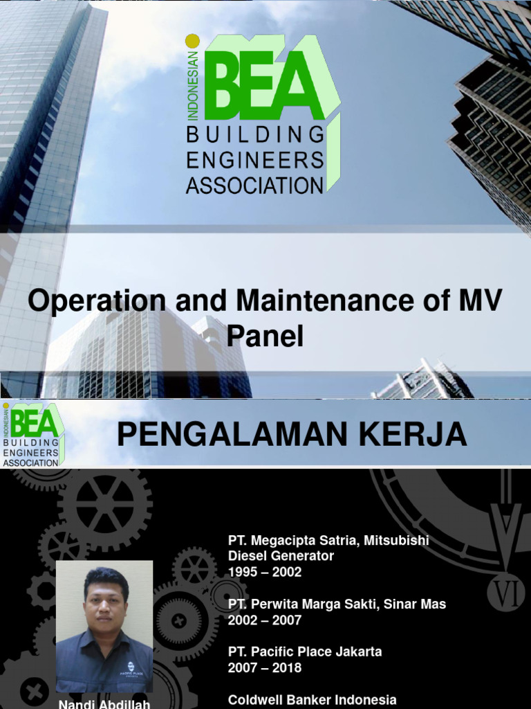 Operation and Maintenance of MV Panel | Download Free PDF | Electric ...