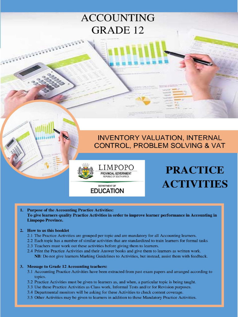 Inventory Valuation and Vat Practice Activities&Ab | PDF