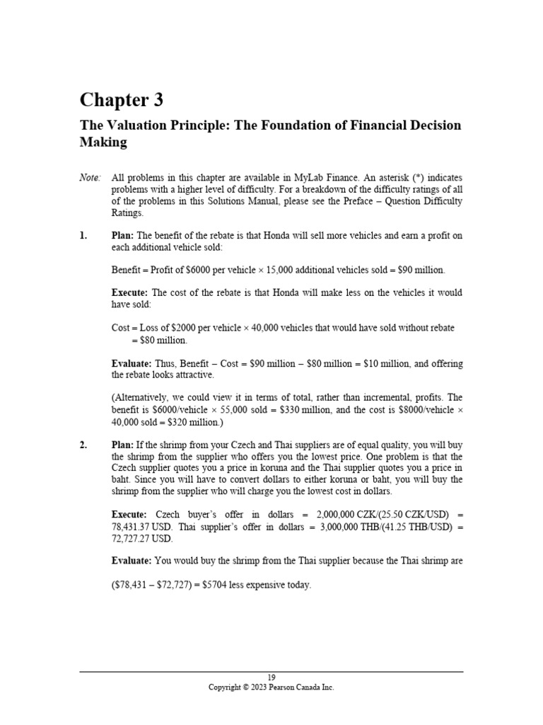 M03 Berk0821 04 Ism C03 | PDF | Present Value | Interest