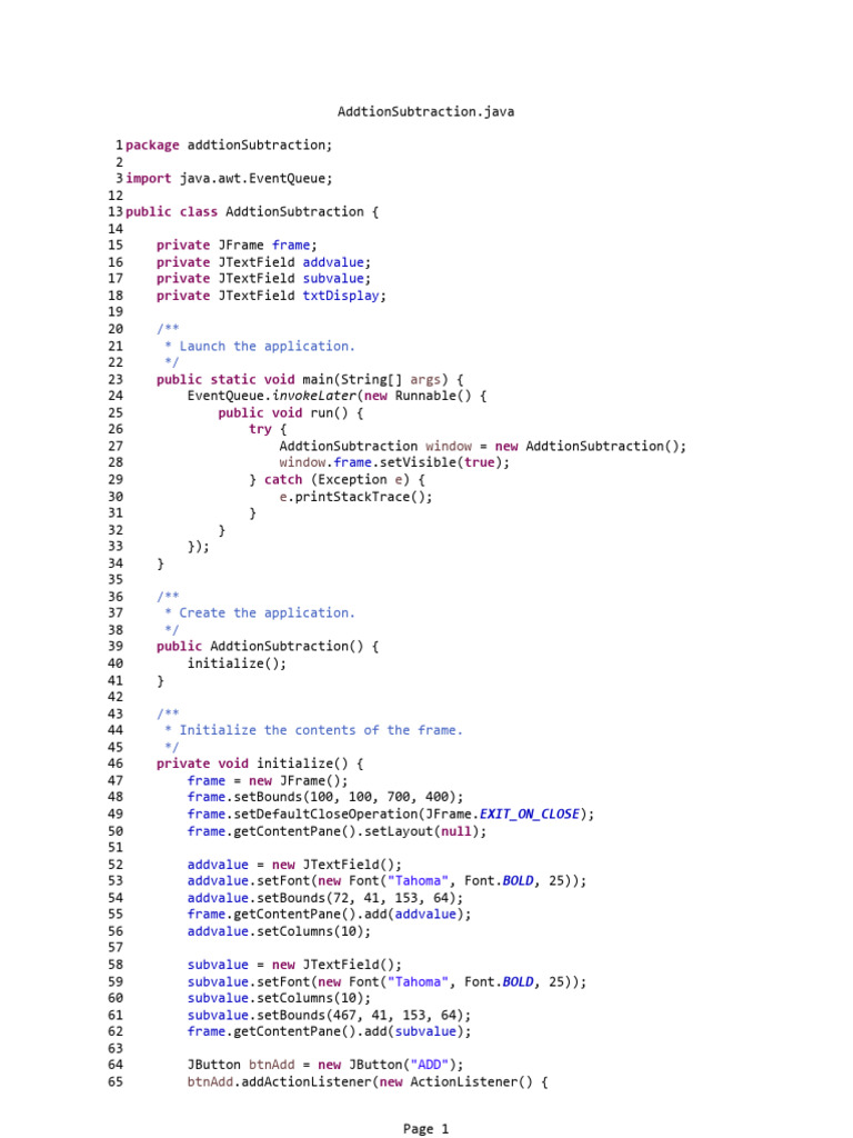4.1 Project 3. Basic Calculator PDF | PDF | Software | Software Development
