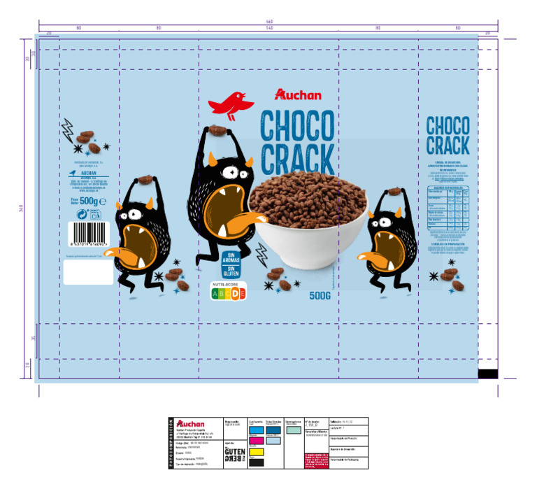 01 Cereales Choco Crack AG | PDF | Alimentos | Nutrición