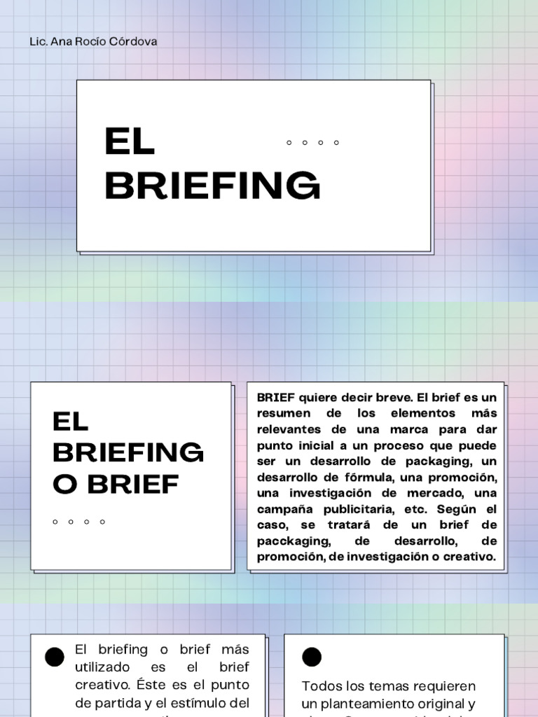 El Briefing | PDF