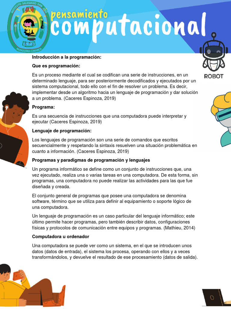 Que Es La Programacion | PDF | Lenguaje de programación | Programa de computadora