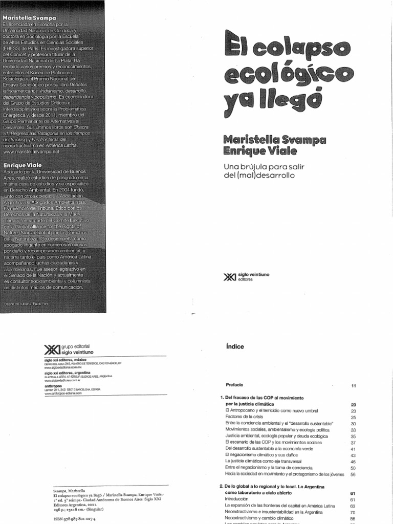 Colapso Ecológico | PDF
