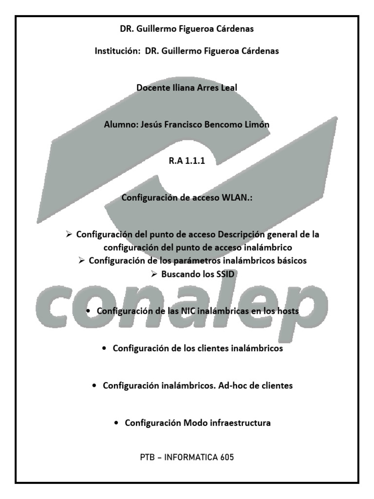 Iliana Proyecto | PDF | Punto de acceso inalámbrico | LAN inalámbrico