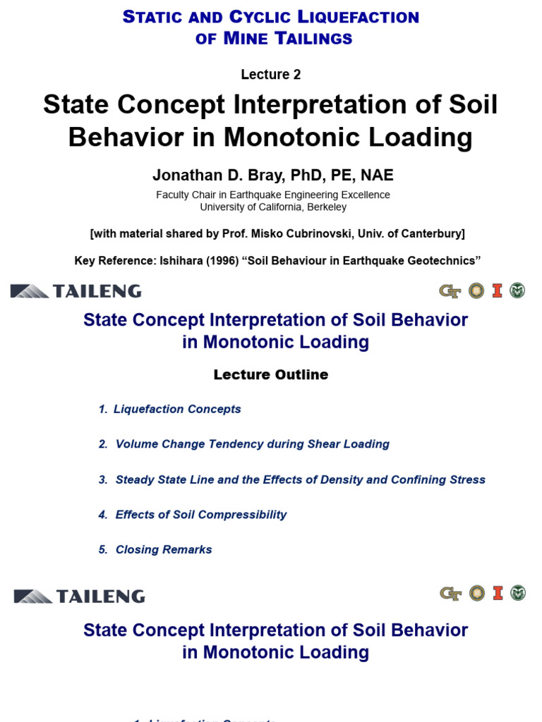 TAILENG - SC4-2023 - Lecture-2 - Bray - State Concept | PDF | Applied And Interdisciplinary ...