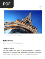 Eiffel Tower Quiz and Information Sheet | PDF