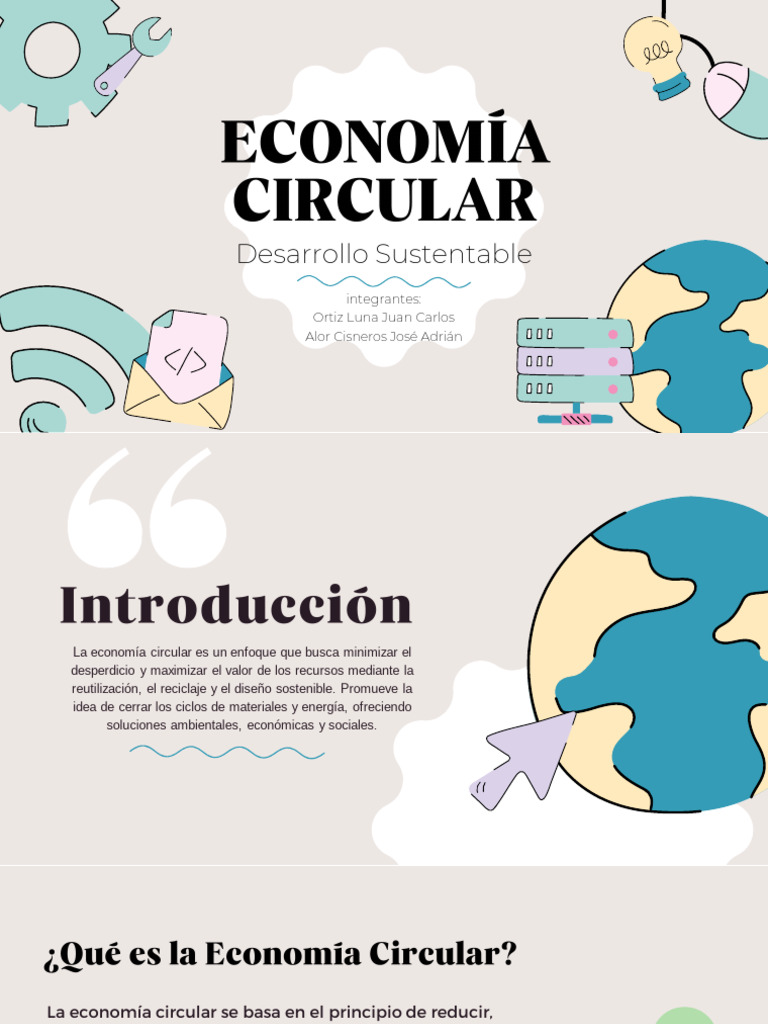 Equipo - 7 - Tema - Economía Circular | PDF | Reciclaje | Residuos