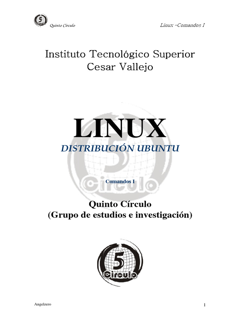 Comandos Básicos de Linux Ubuntu | PDF | Archivo de computadora | Distribución de Linux