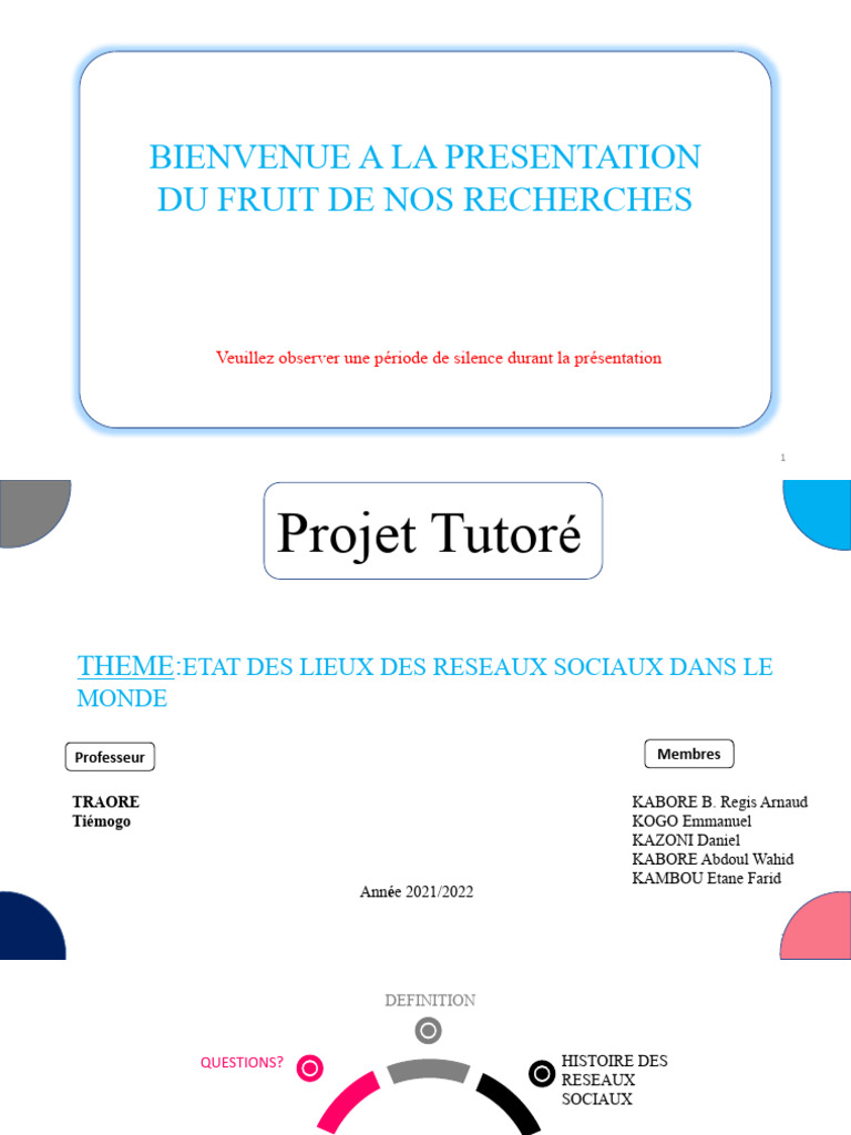 Projet Tutore-ETAT DES LIEUX DES RESEAUX SOCIAUX DANS LE MONDE | PDF ... Projet Tutore-ETAT DES LIEUX DES RESEAUX SOCIAUX DANS LE MONDE | PDF ...