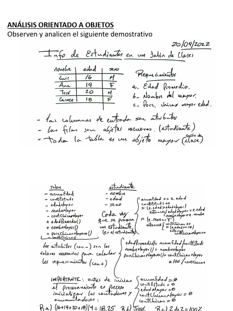 Análisis y Programación OO | PDF | Script Java | Ingeniería de software